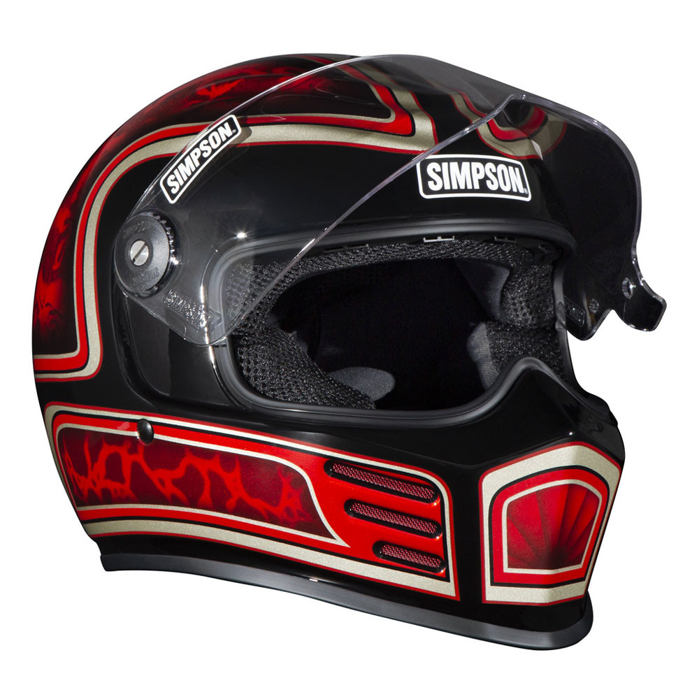 Simpson Outlaw Bandit 3 Helmet - 2026 Schultz Design - Get Lowered Cycles