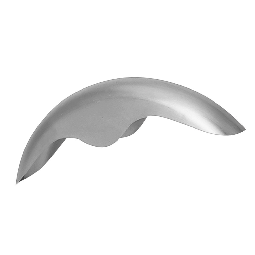 Custom Chrome 'Steeler' Front Fenders - Get Lowered Cycles