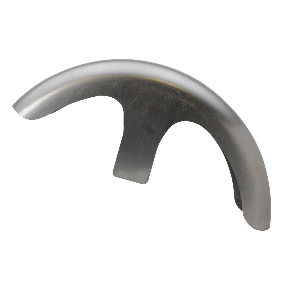 Custom Chrome 'Tombstone' Custom 6" Front Fender for Harley Touring ...