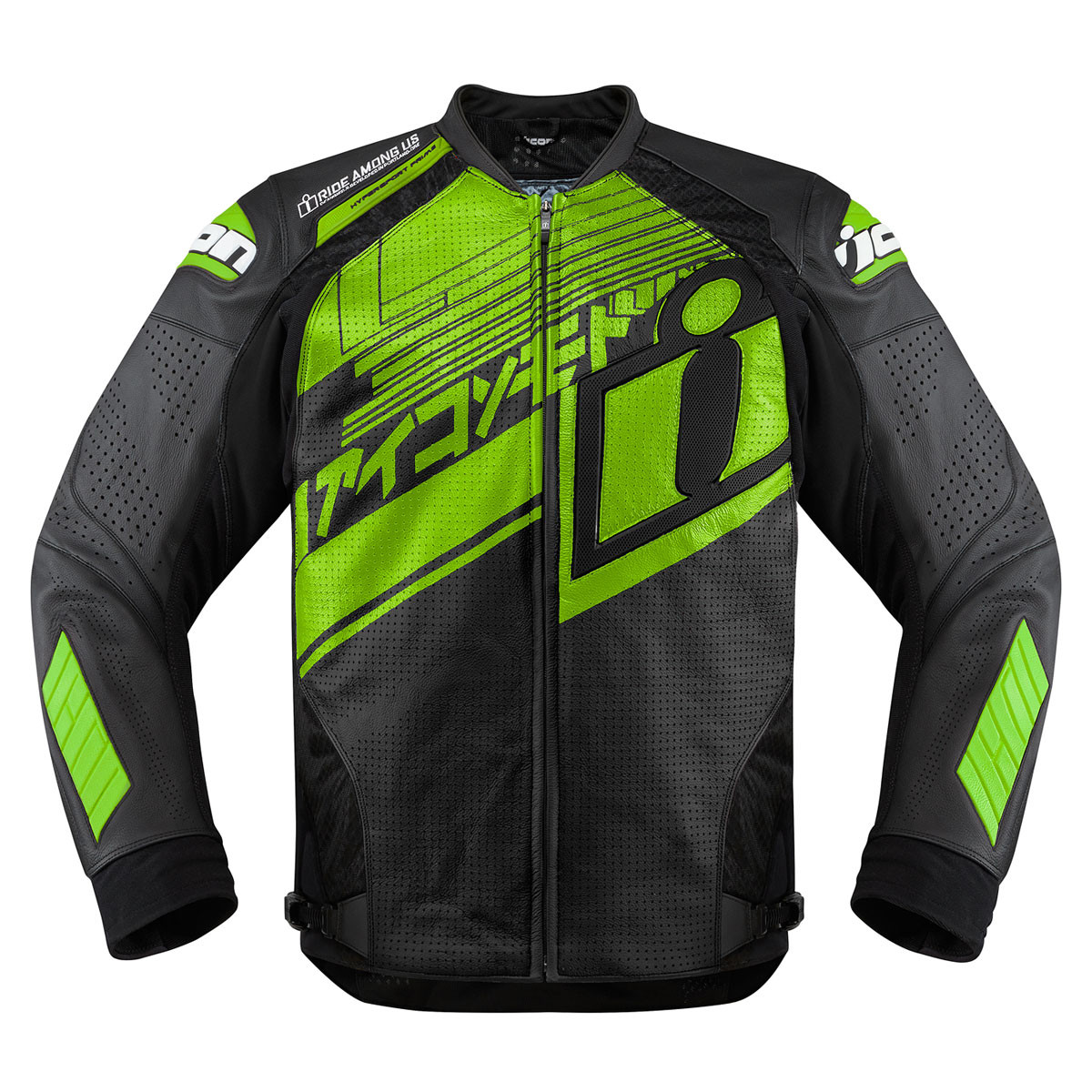 Icon Hypersport Prime Hero Leather Motorcycle Jacket - Get Lowered Cycles