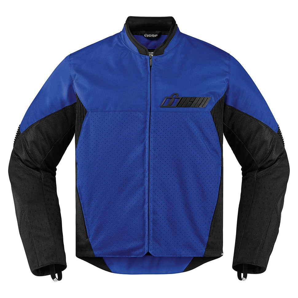 Icon Konflict Jacket - Blue - Get Lowered Cycles