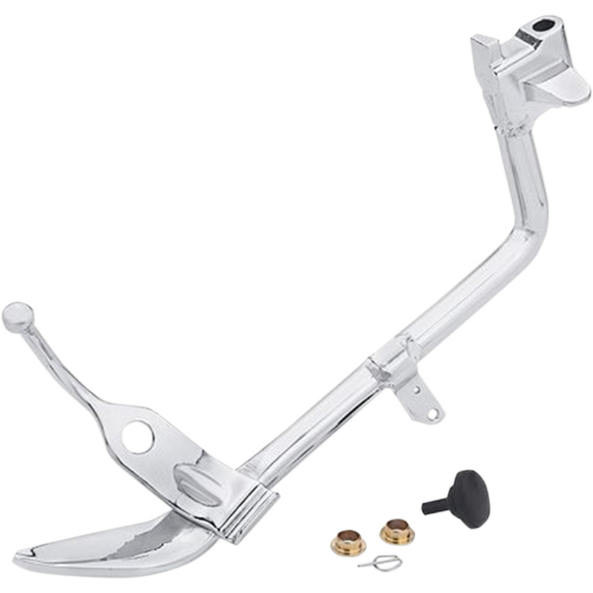 Drag Specialties Chrome Kickstand Kit for 2007-2017 Harley Softail ...