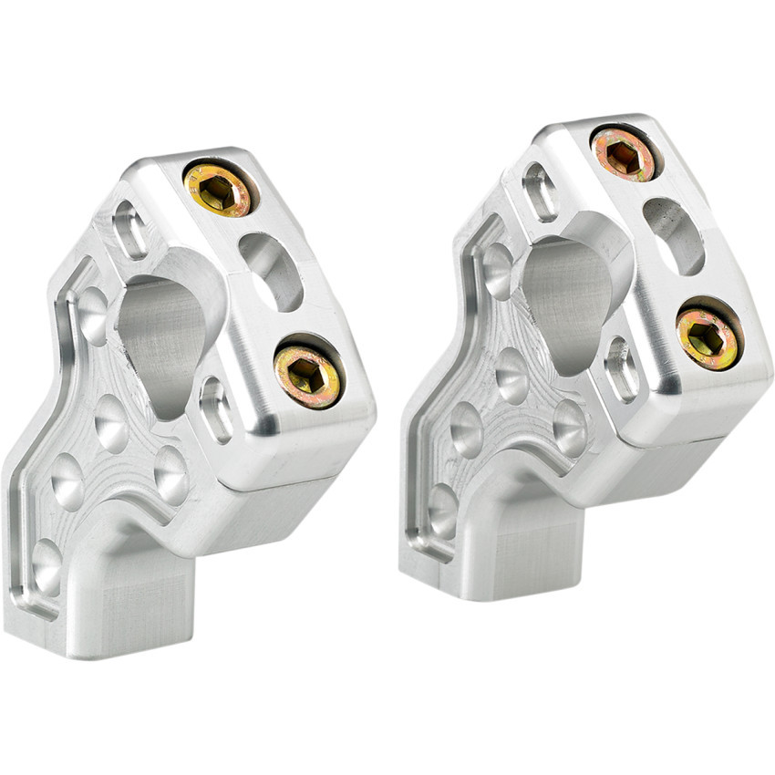 Joker Machine Pullback Handlebar Risers for Harley - Get Lowered Cycles