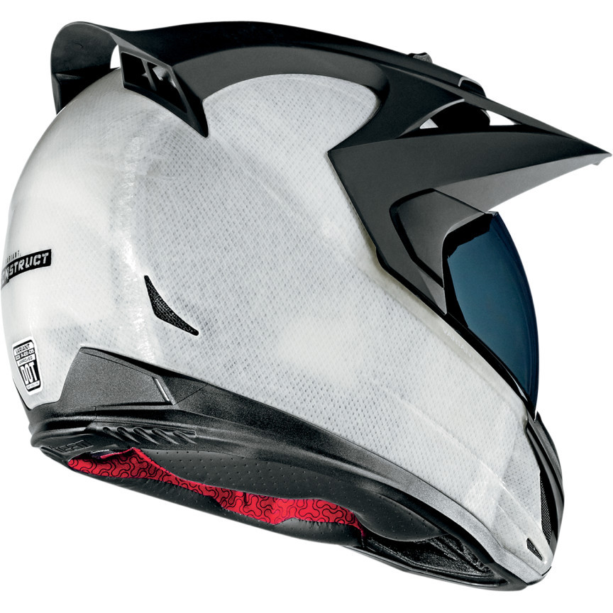 Icon Variant Raw Finish Construct Helmet - Get Lowered Cycles