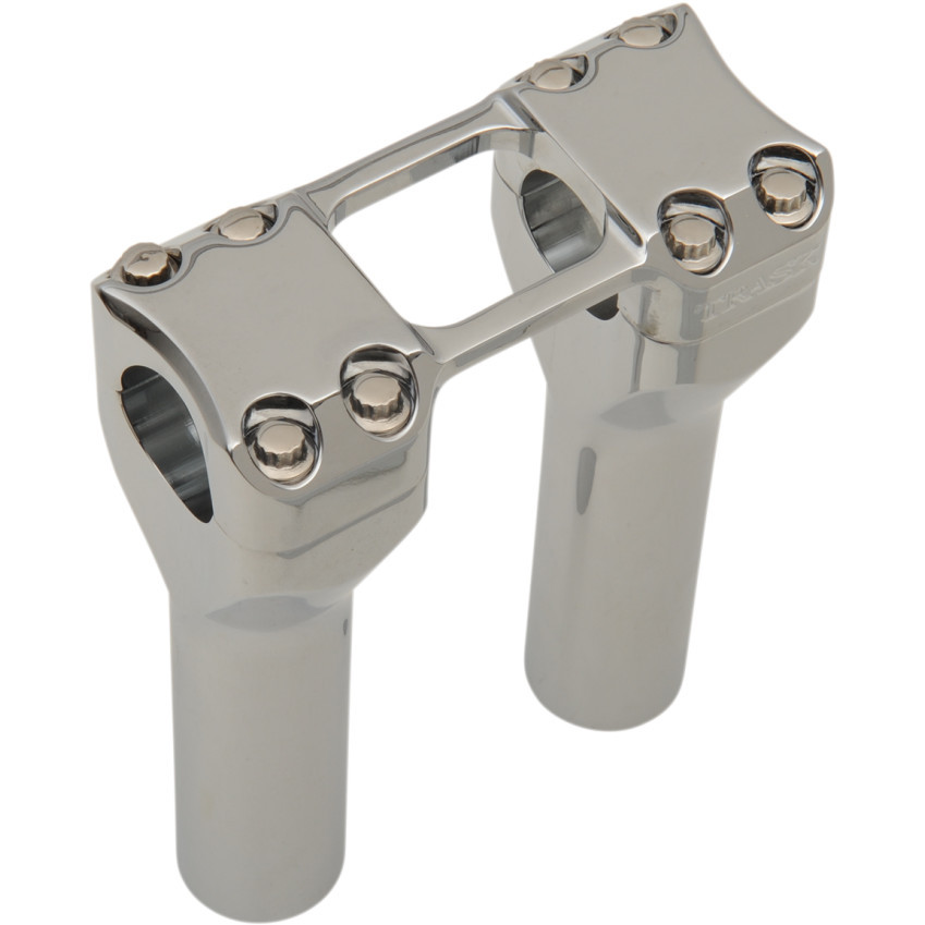 Trask Assault Series Handlebar Risers with Clamp - Get Lowered Cycles