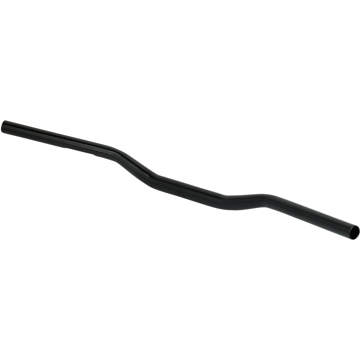 Biltwell Tracker O/S Mid Handlebars - Black - Get Lowered Cycles