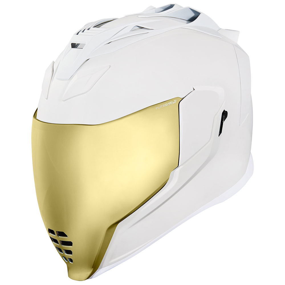Icon Airflite Helmet - Gloss White - Get Lowered Cycles