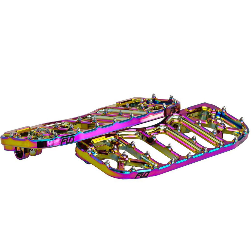 Flo Motorsports V5 Bagger Floor Boards for Harley Touring - Jet Fuel ...