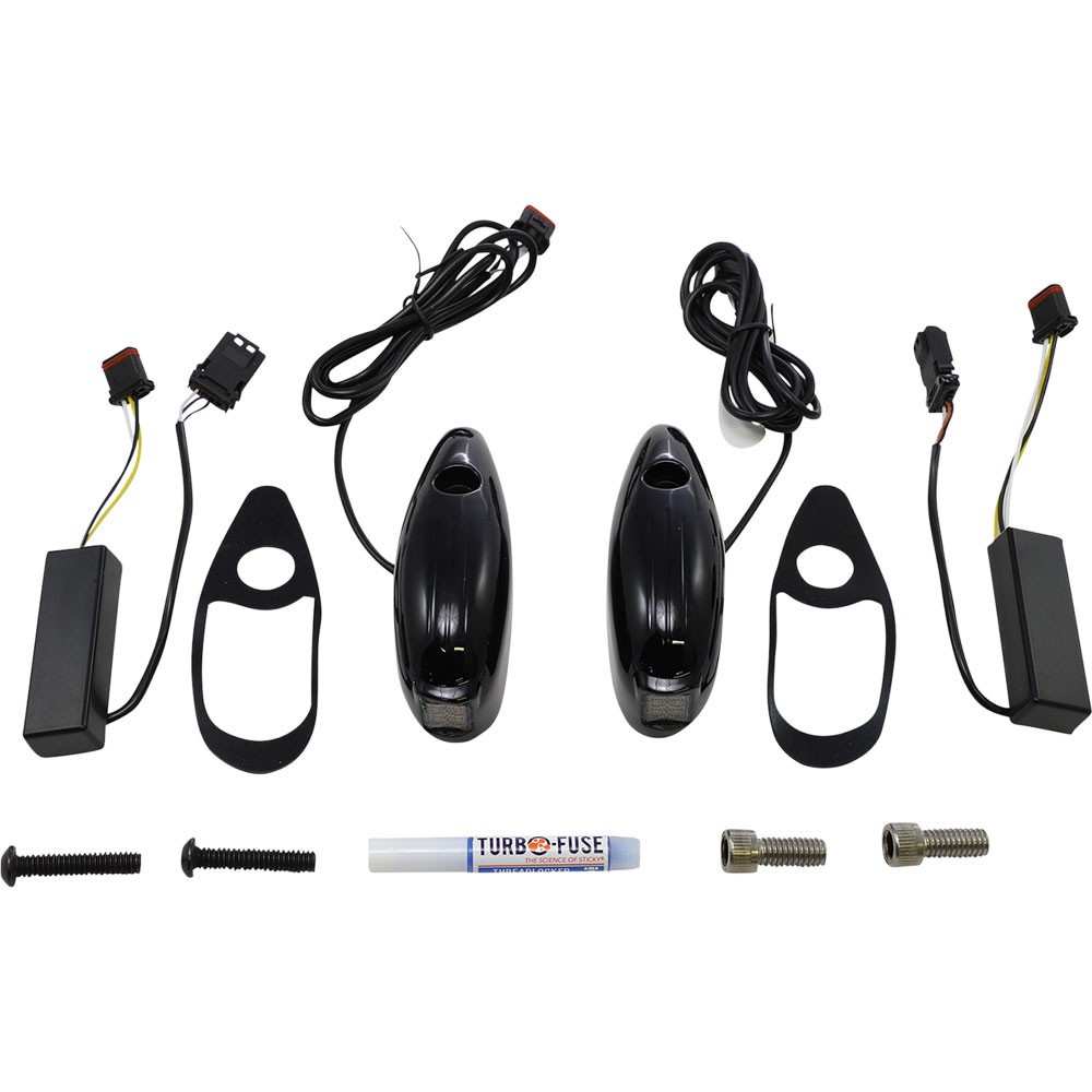 Custom Dynamics Probeam LED Front Turn Signals for Harley Road Glide ...