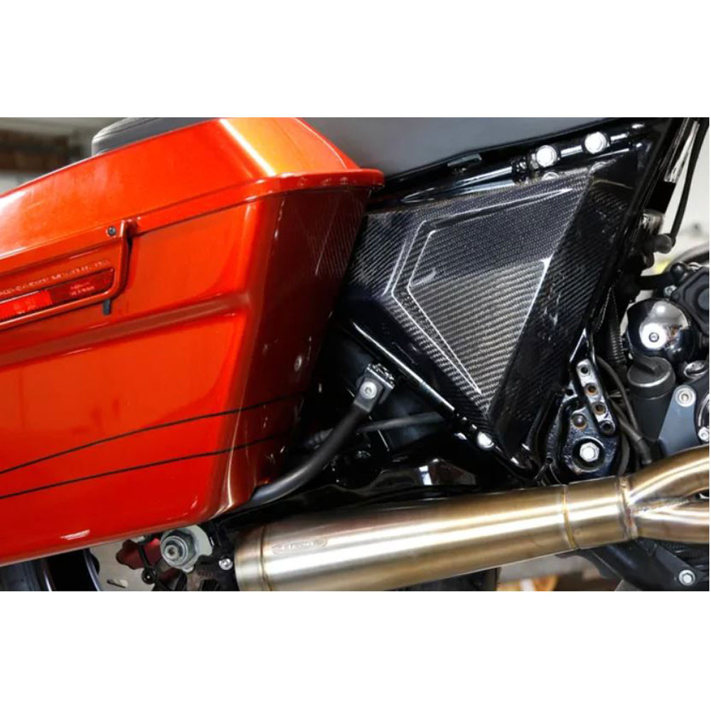 Hofmann Designs FXR Style Carbon Fiber Side Panels for 2009-2022 Harley ...