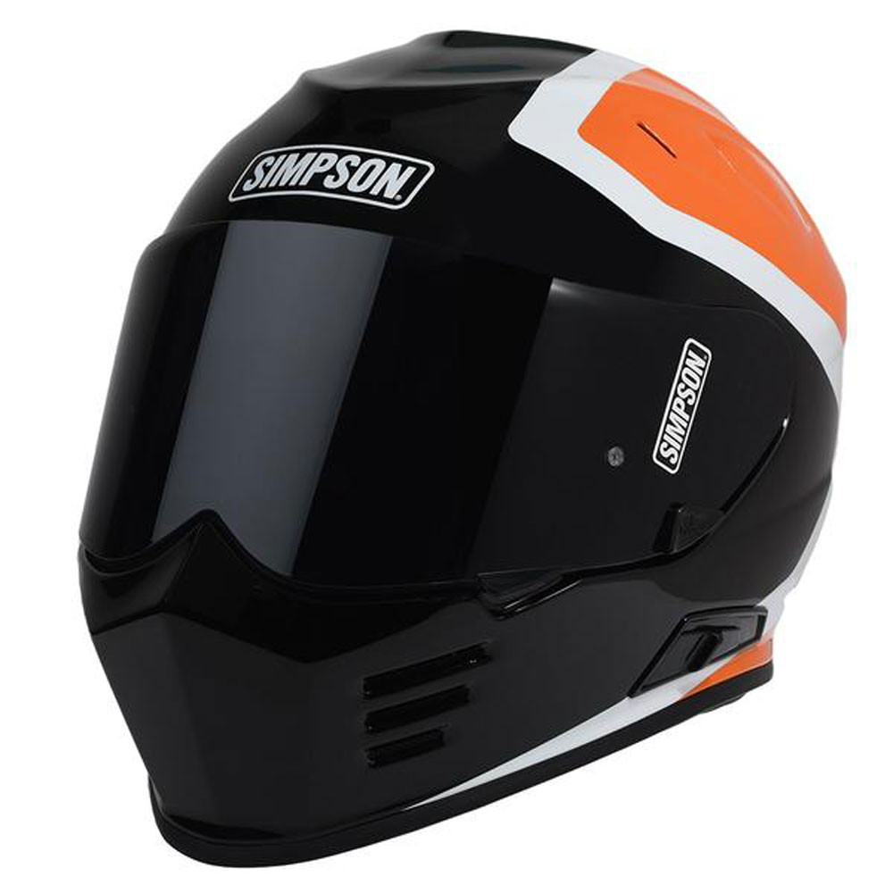Simpson Speed Bandit Motorcycle Helmet - Armor - SPBL4 - Get Lowered Cycles