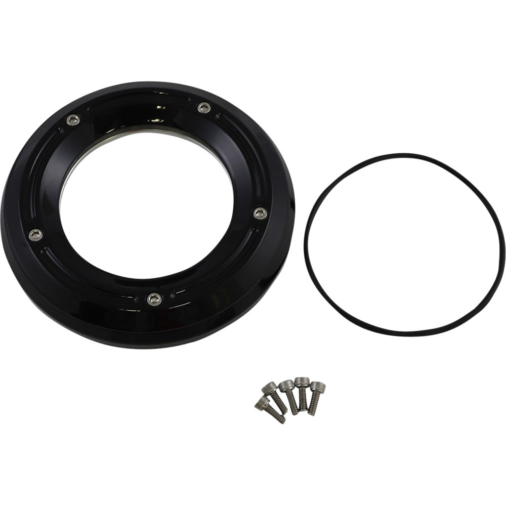 Trask Assault Derby Cover for 2019-2023 Harley M8 Softail - Gloss Black ...