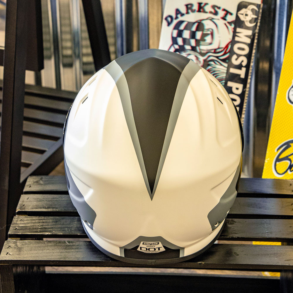 Simpson Ghost Bandit Motorcycle Helmet - Wraith - Get Lowered Cycles