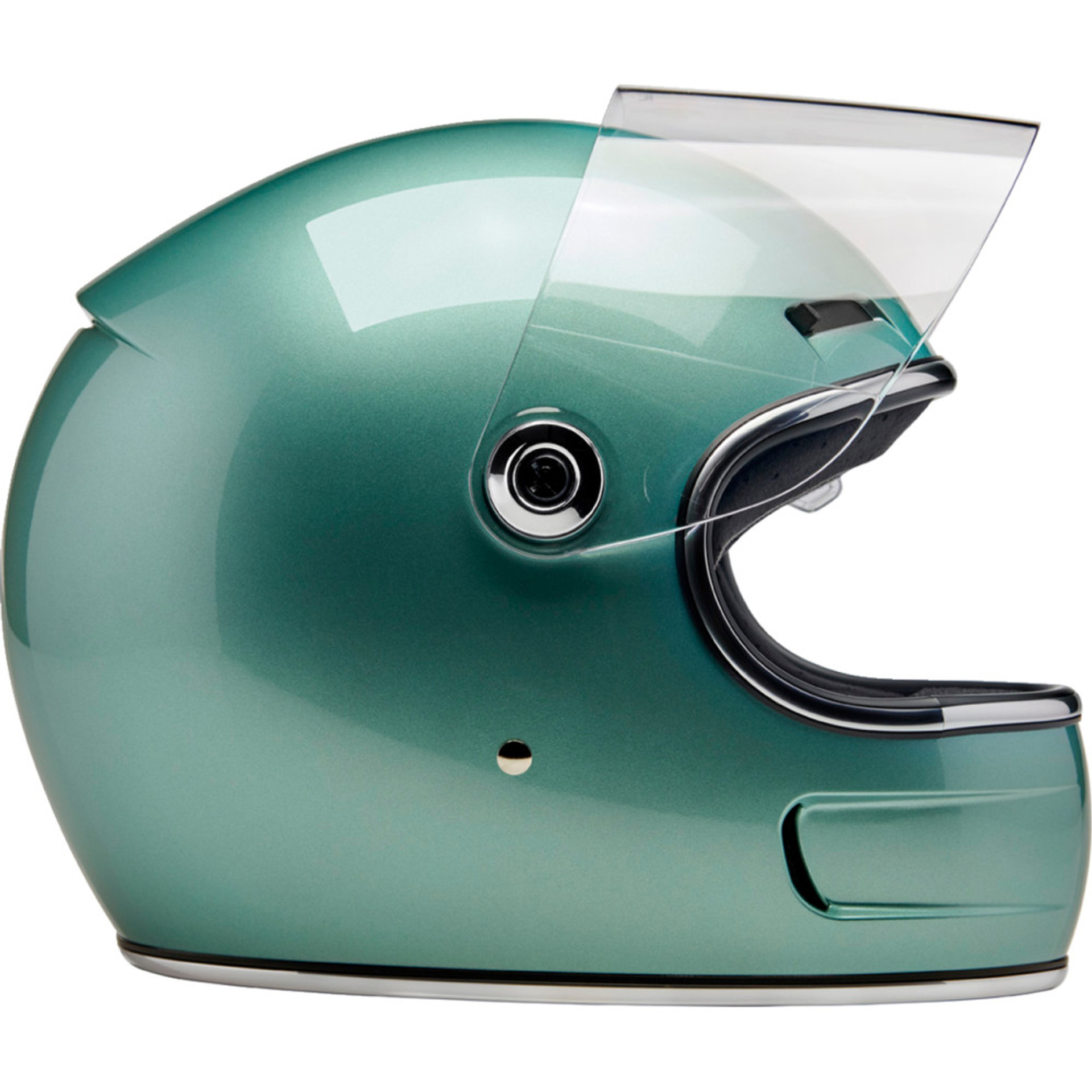 Biltwell Gringo SV ECE Metallic Seafoam Helmet - Get Lowered Cycles