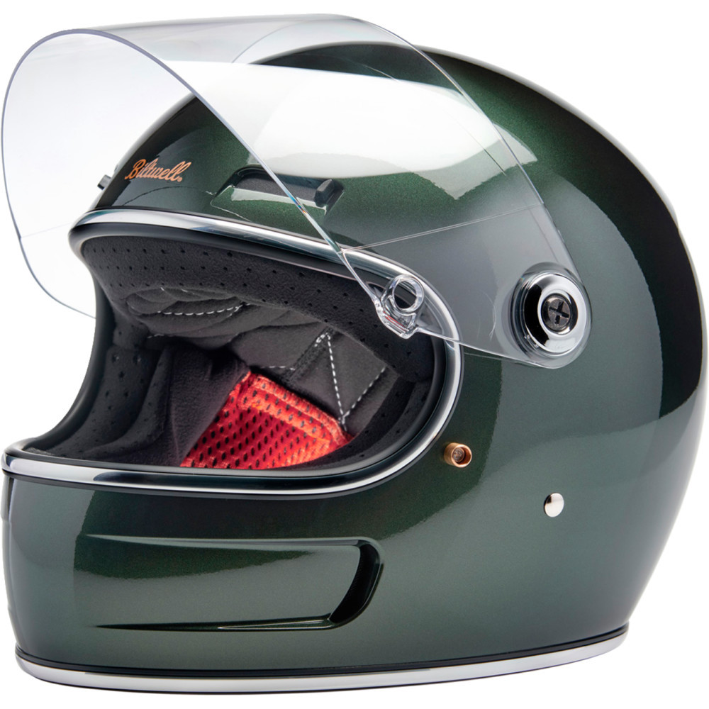 Biltwell Gringo SV ECE Metallic Sierra Green Helmet - Get Lowered Cycles