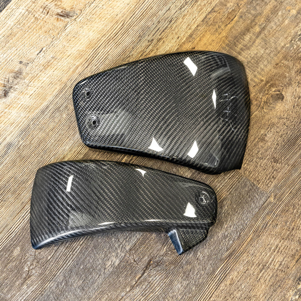 Hofmann Designs Carbon Side Covers for 2018-2023 Harley Softail Low ...