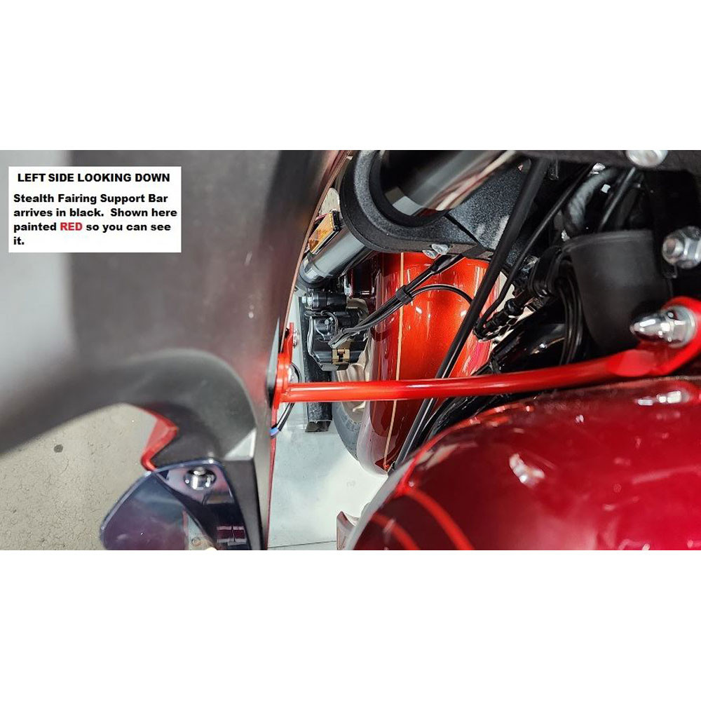 Paul Yaffe Stealth Fairing Support Bar for 2022-Up Harley Low Rider ST ...