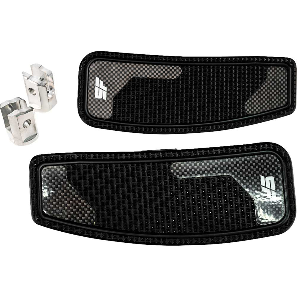 Slyfox Mini Floorboards for Harley - Black - Get Lowered Cycles