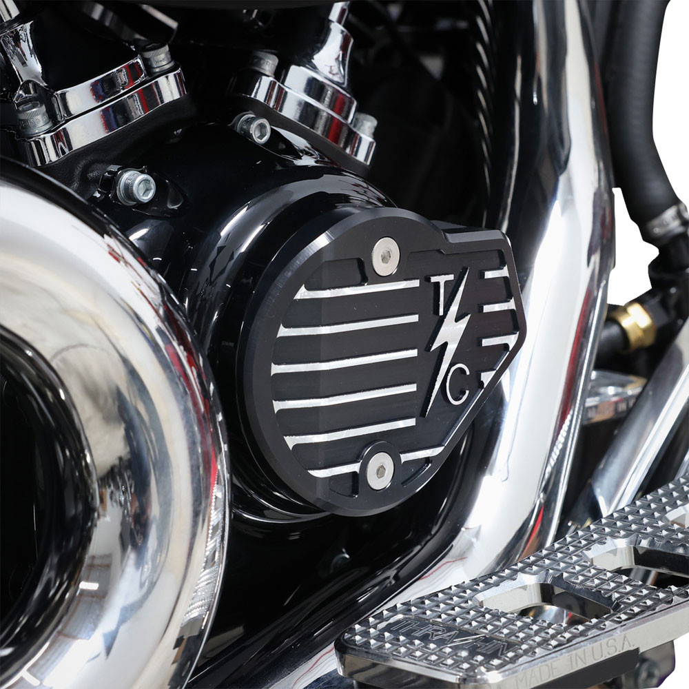 Thrashin Supply Cam Timer Cover for 2024 Harley Touring - Twice Cut ...