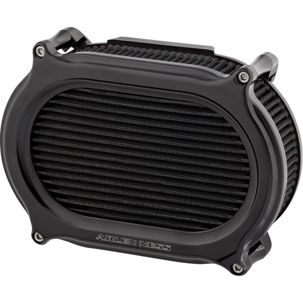 Arlen Ness Stage 2 Oval Upgrade Air Filter Kit for Harley M8 - Black ...