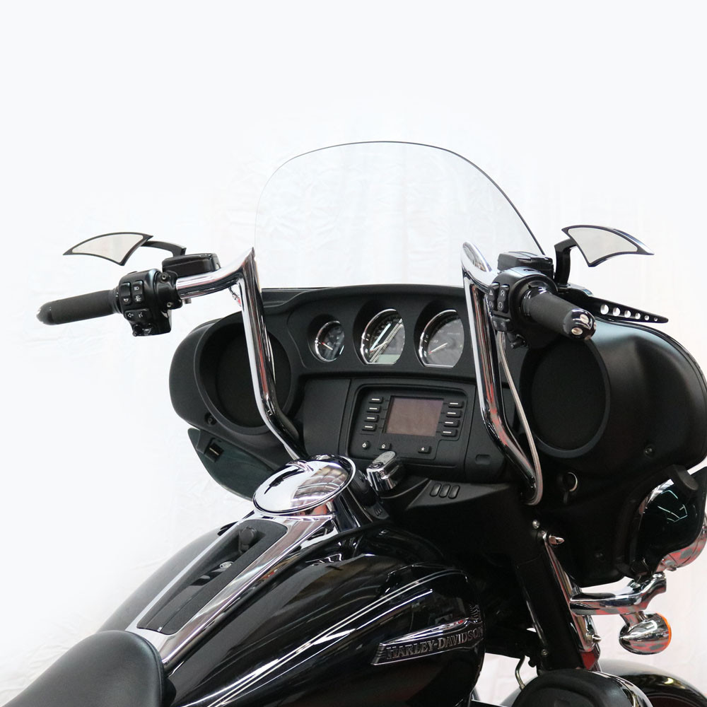 Paul Yaffe Bagger Nation 12" Monkey Bagger Bars for 1986-2018 Harley ...