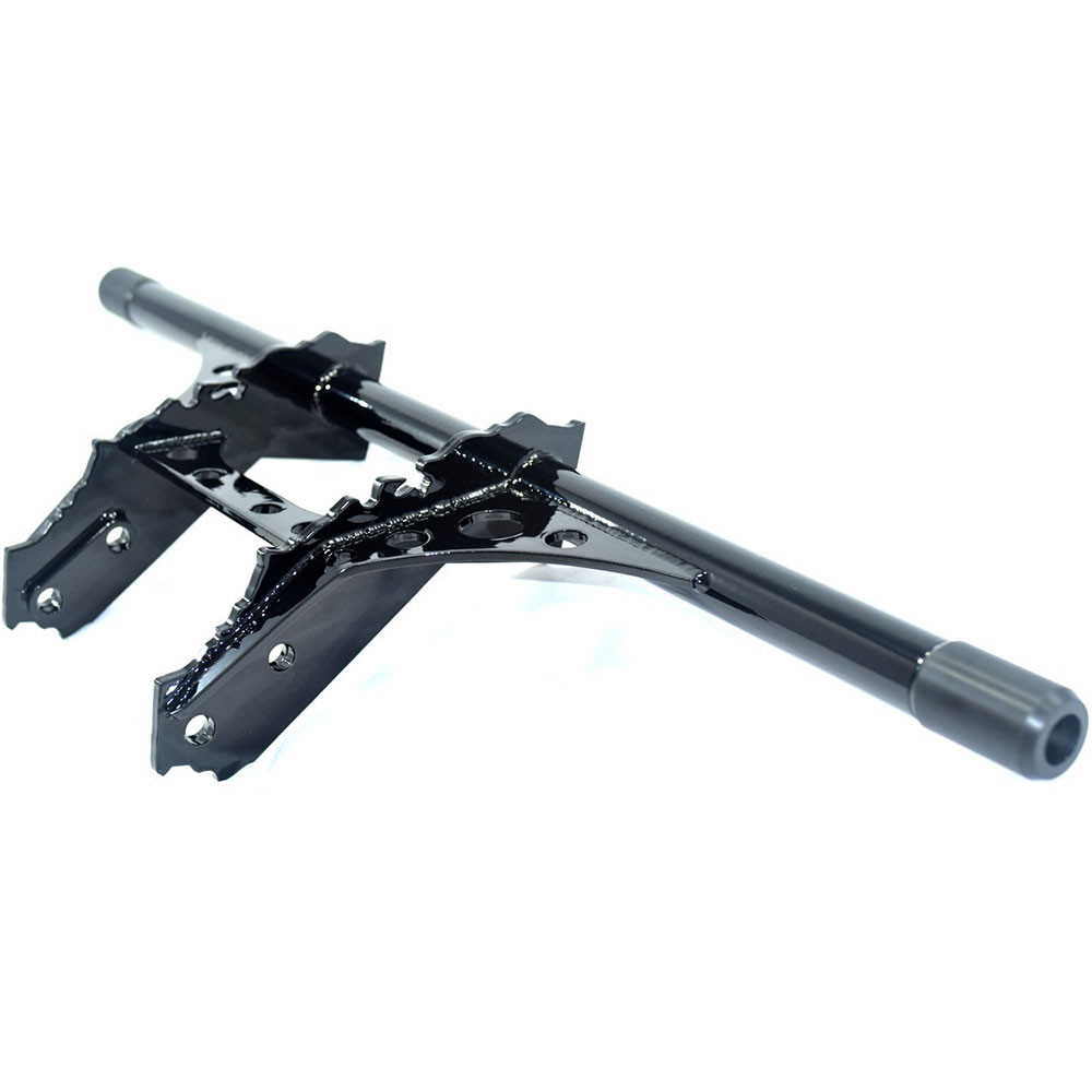 Bung King Highway Peg Crash Bar for Harley Dyna and FXR - Get Lowered ...