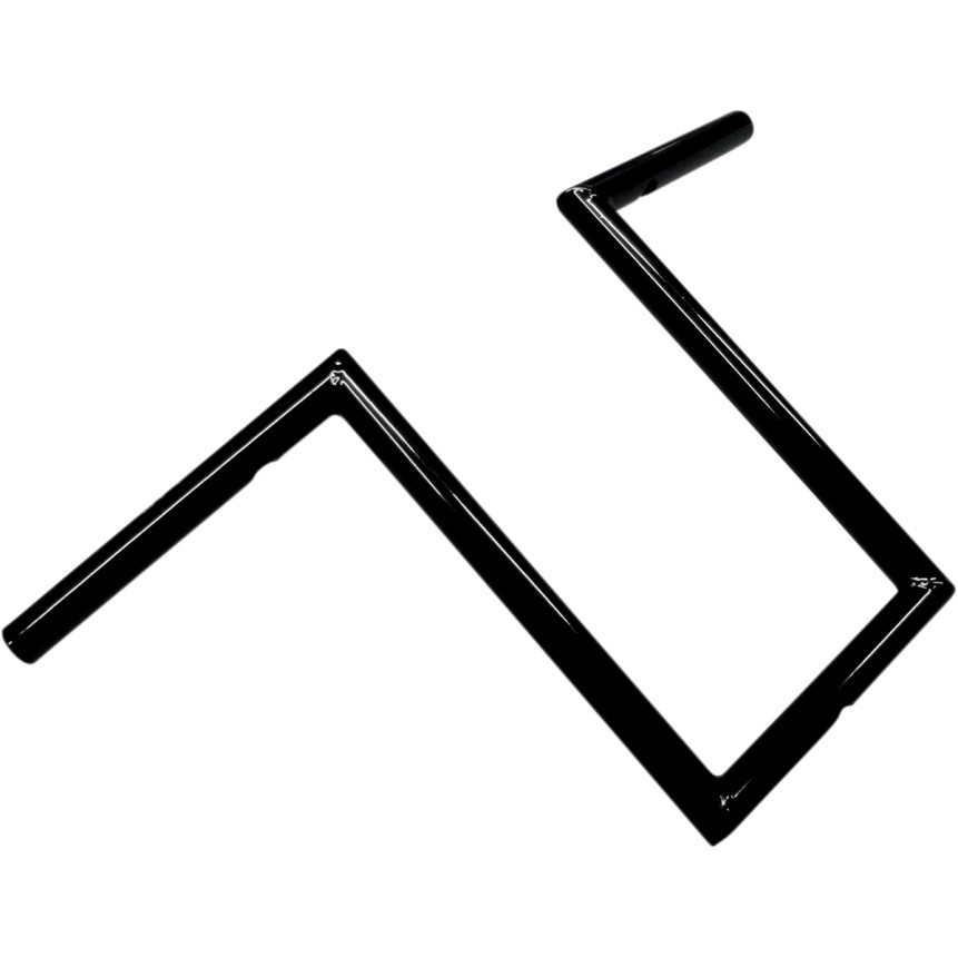 LA Choppers 1" Old School 12" Narrow Z Bars Handlebars - Gloss Black ...