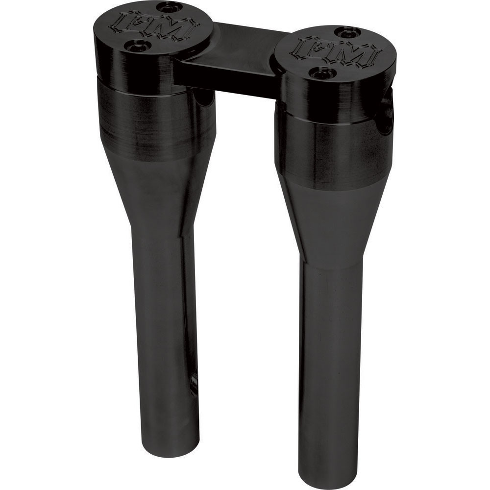 Forbidden Motorcycles 9" Black Risers - 825-05001 - Get Lowered Cycles