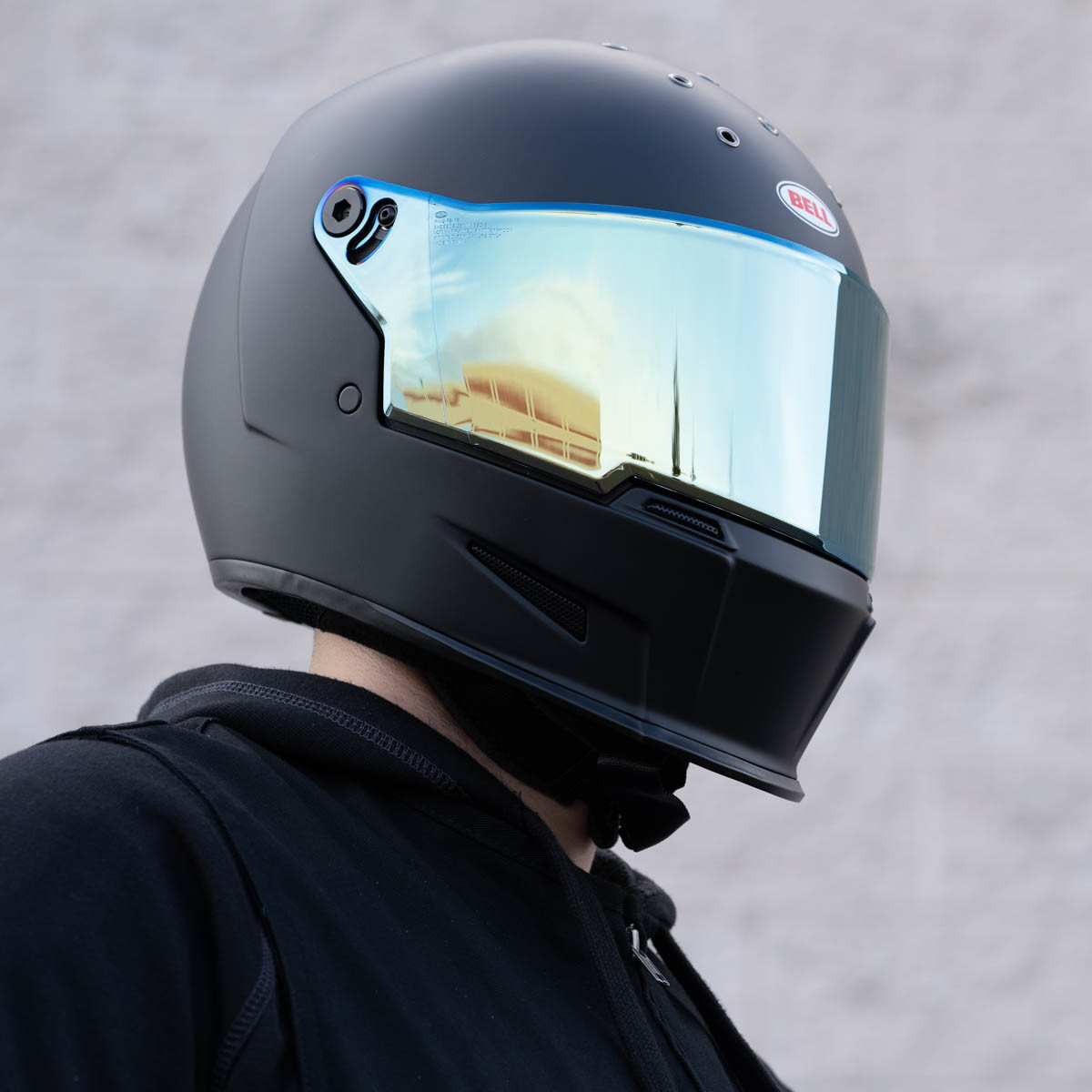 Bell Eliminator Gold Iridium Face Shield - 7102289 - Get Lowered Cycles