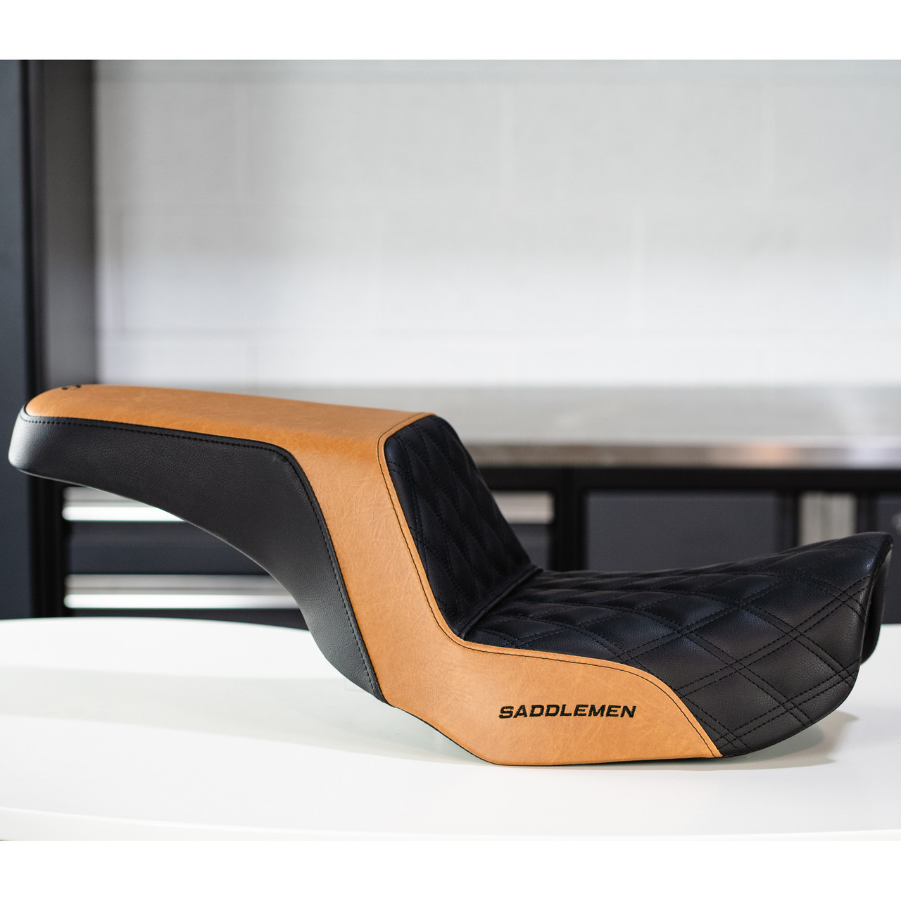 Saddlemen Step Up Seat for 2018-Up Harley Softail M8 Models - Custom ...