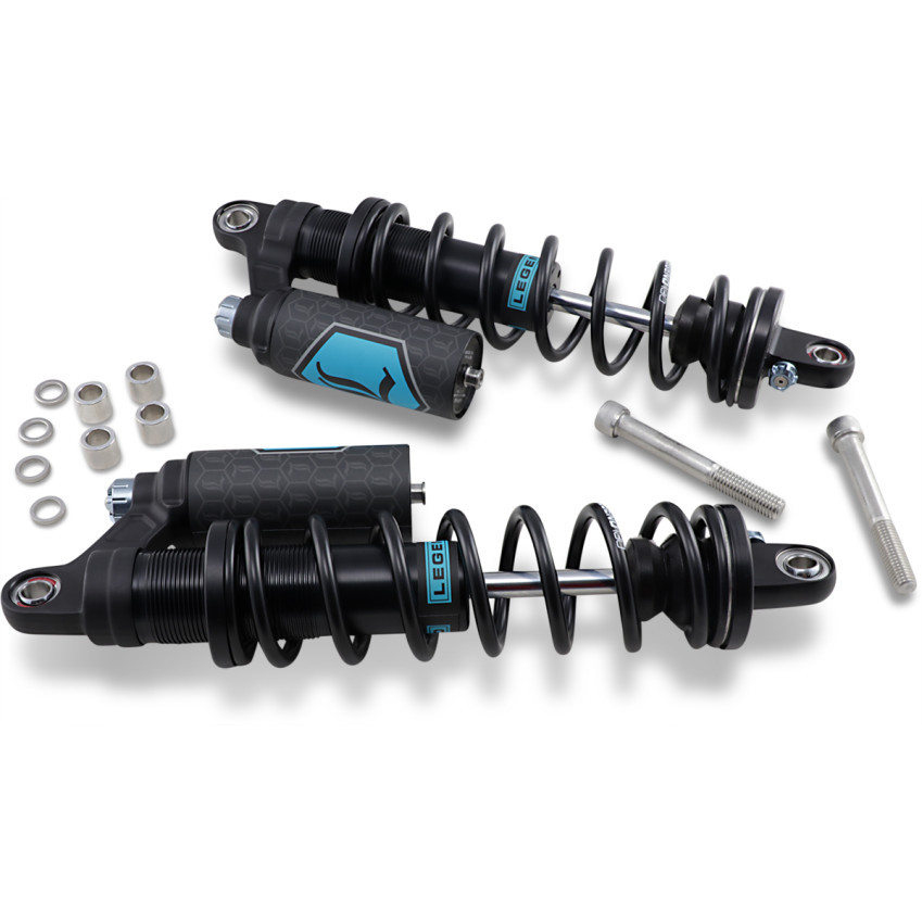 Legend Revo-Arc Piggyback Coil Shocks for 1999-2017 Harley Dyna - Get ...
