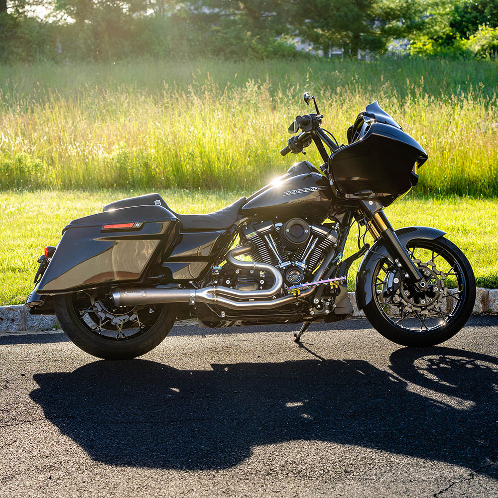Hofmann Mid Length Carbon Fiber Front Fender for Harley Touring - Get ...