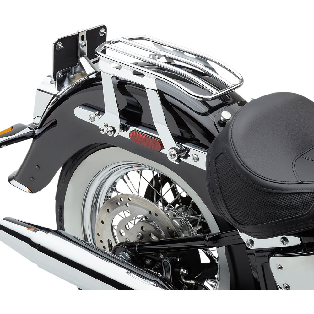 Cobra Detachable Solo Luggage Rack for 2018-2020 Harley Softail Deluxe ...