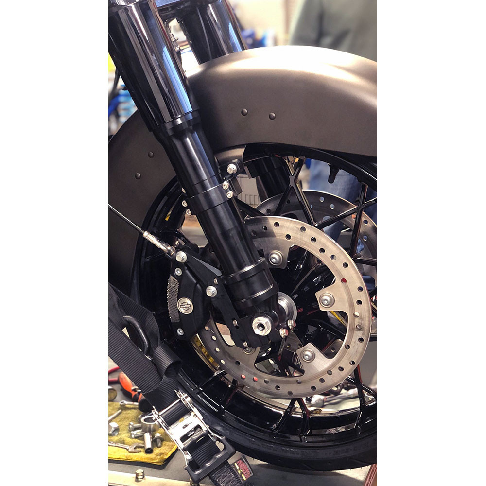 Alloy Art 49mm Lower Legs for 2014-2021 Harley Touring - Black - 49LLFL ...