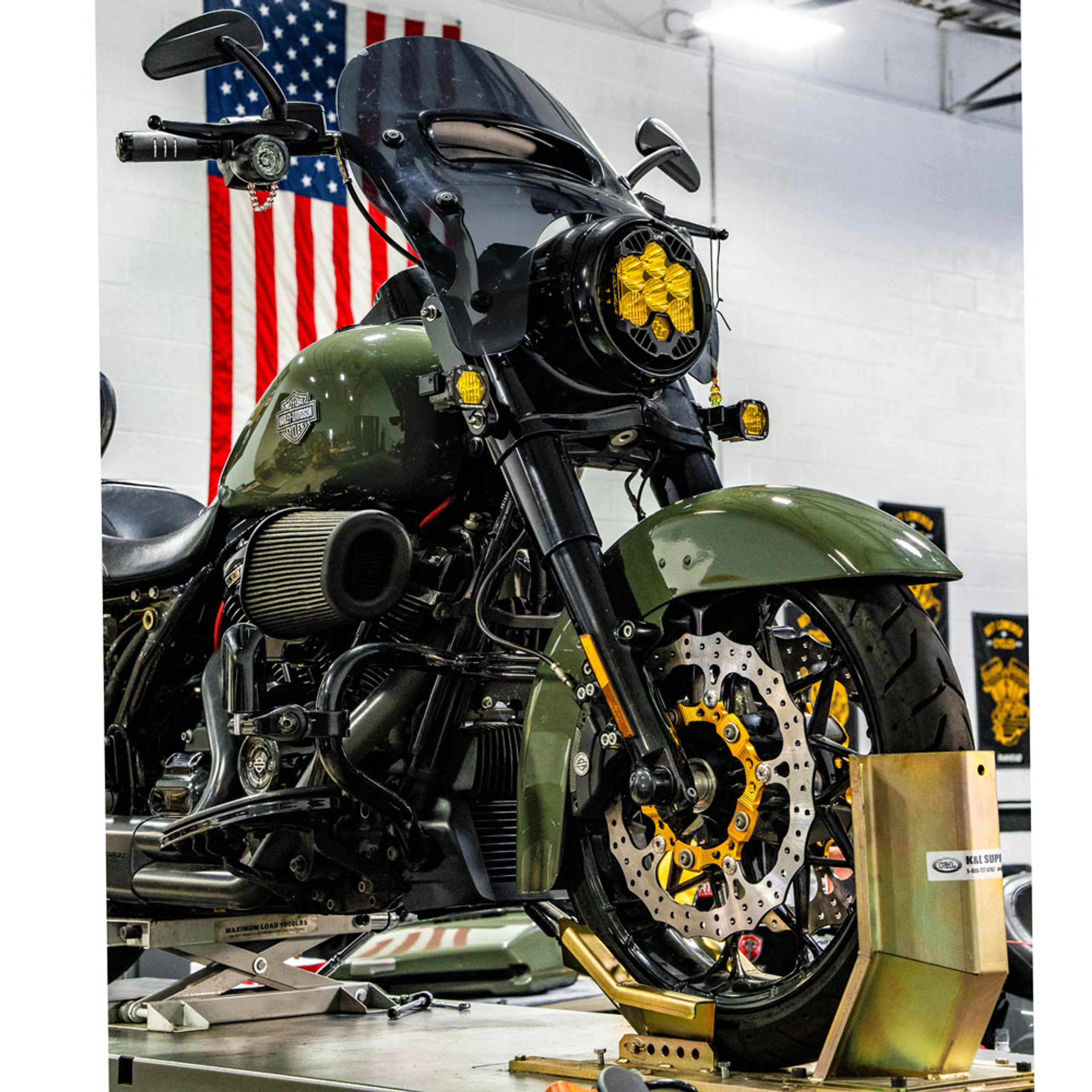 Complete Baja LP6 Pro-LED Light Kit for 2014-2023 Harley Street Glide ...