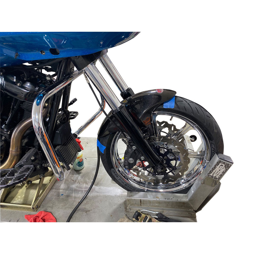 DTF Performance Carbon Fiber Sport Bagger Front Fender for 2009-2022 ...