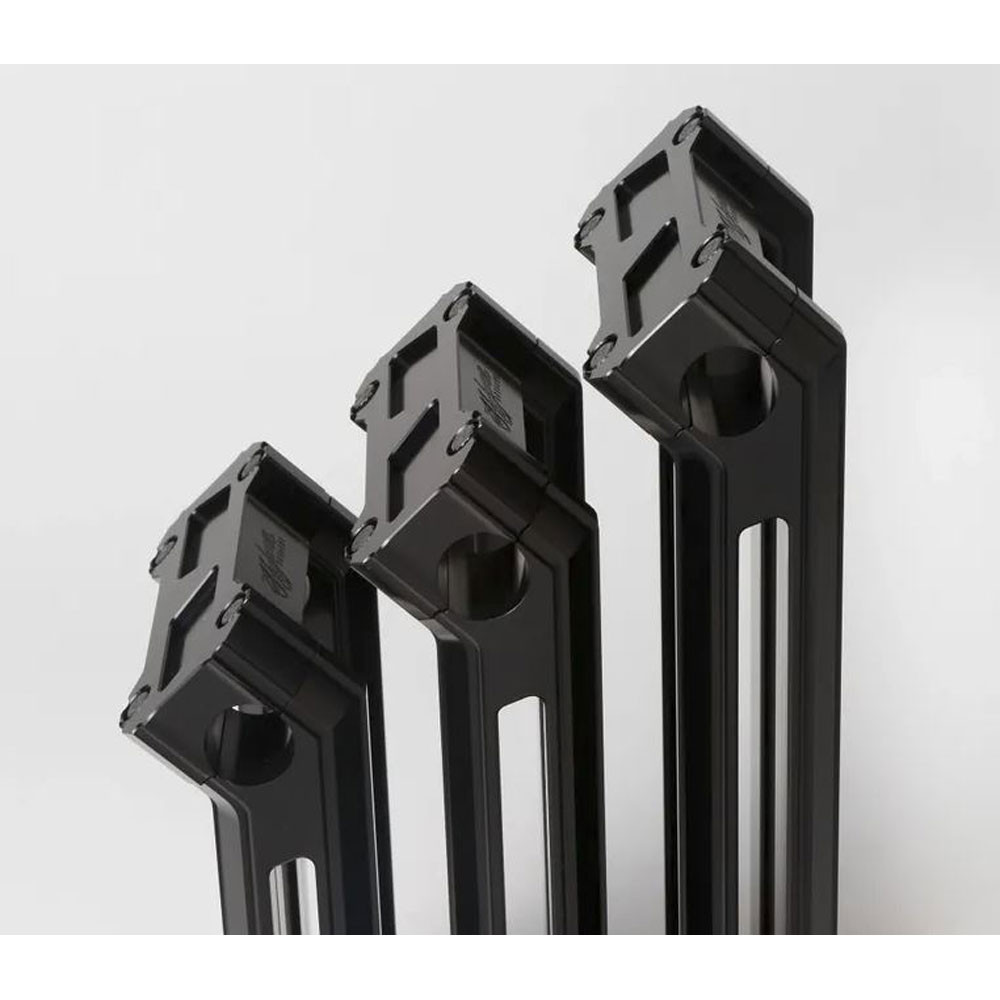 Hofmann Designs Billet Risers for Harley - Black - Get Lowered Cycles