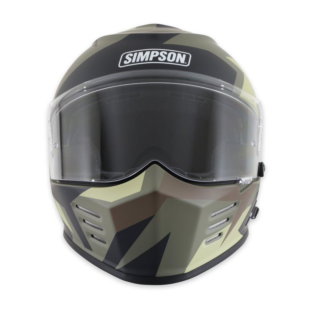 Simpson Speed Bandit Motorcycle Helmet - Armor - SPBL4 - Get Lowered Cycles