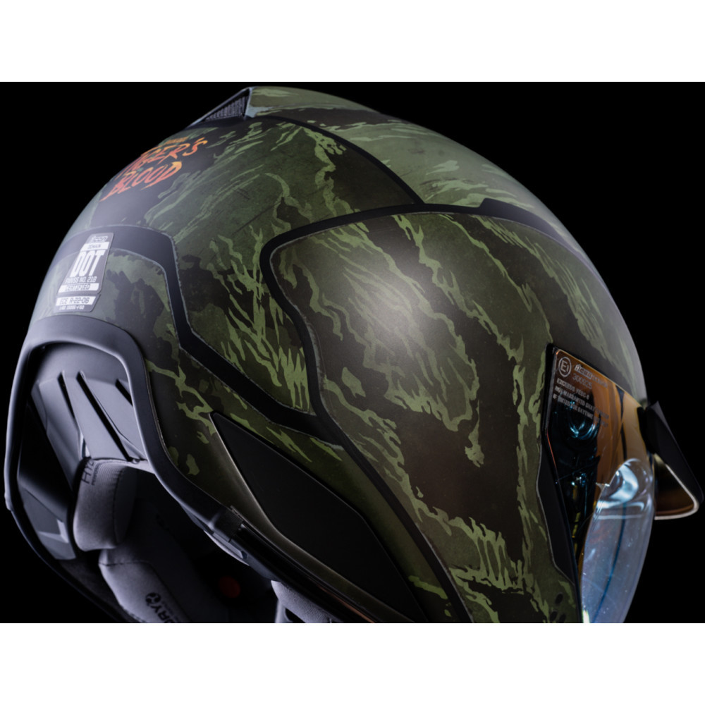 Icon Domain Helmet - Tiger's Blood - Get Lowered Cycles