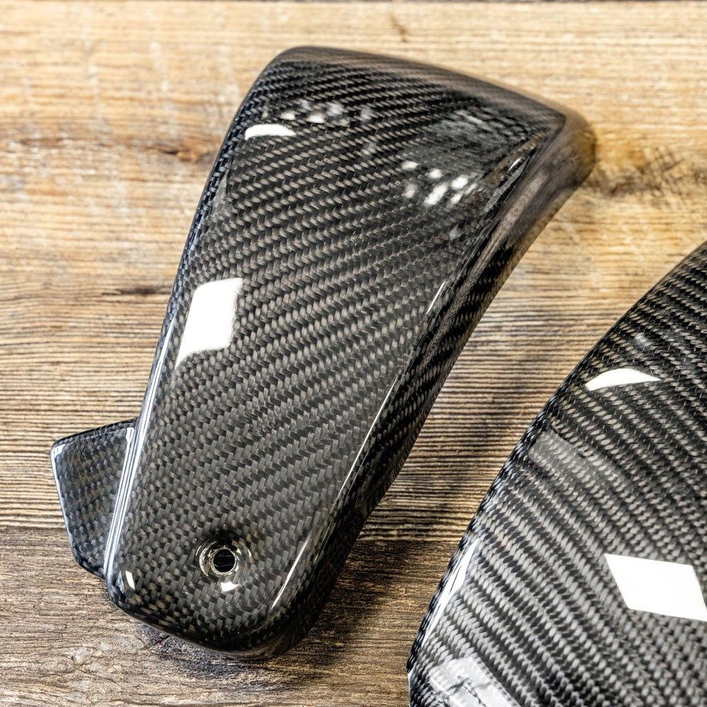 Hofmann Designs Carbon Side Covers for 2018-2023 Harley Softail Low ...
