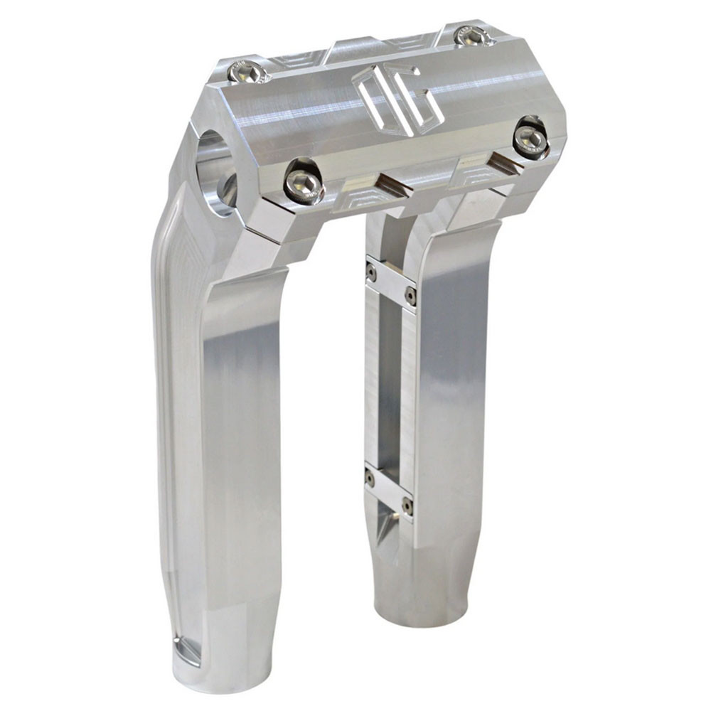 Original Garage OG 8.5" Pull Back Risers for Harley - Get Lowered Cycles