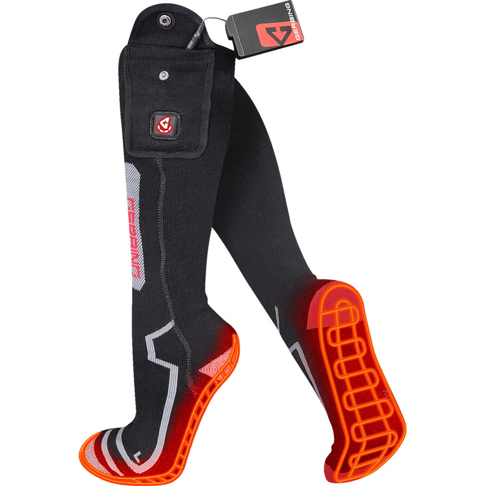 Gerbing Heated Clothing - 7V Wool Socks - Get Lowered Cycles