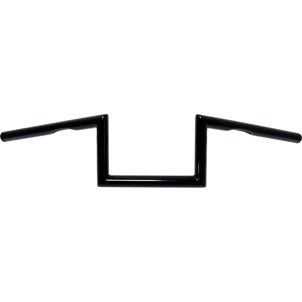HardDrive Traditional 8" Z-Bars Handlebars - Black - Get Lowered Cycles