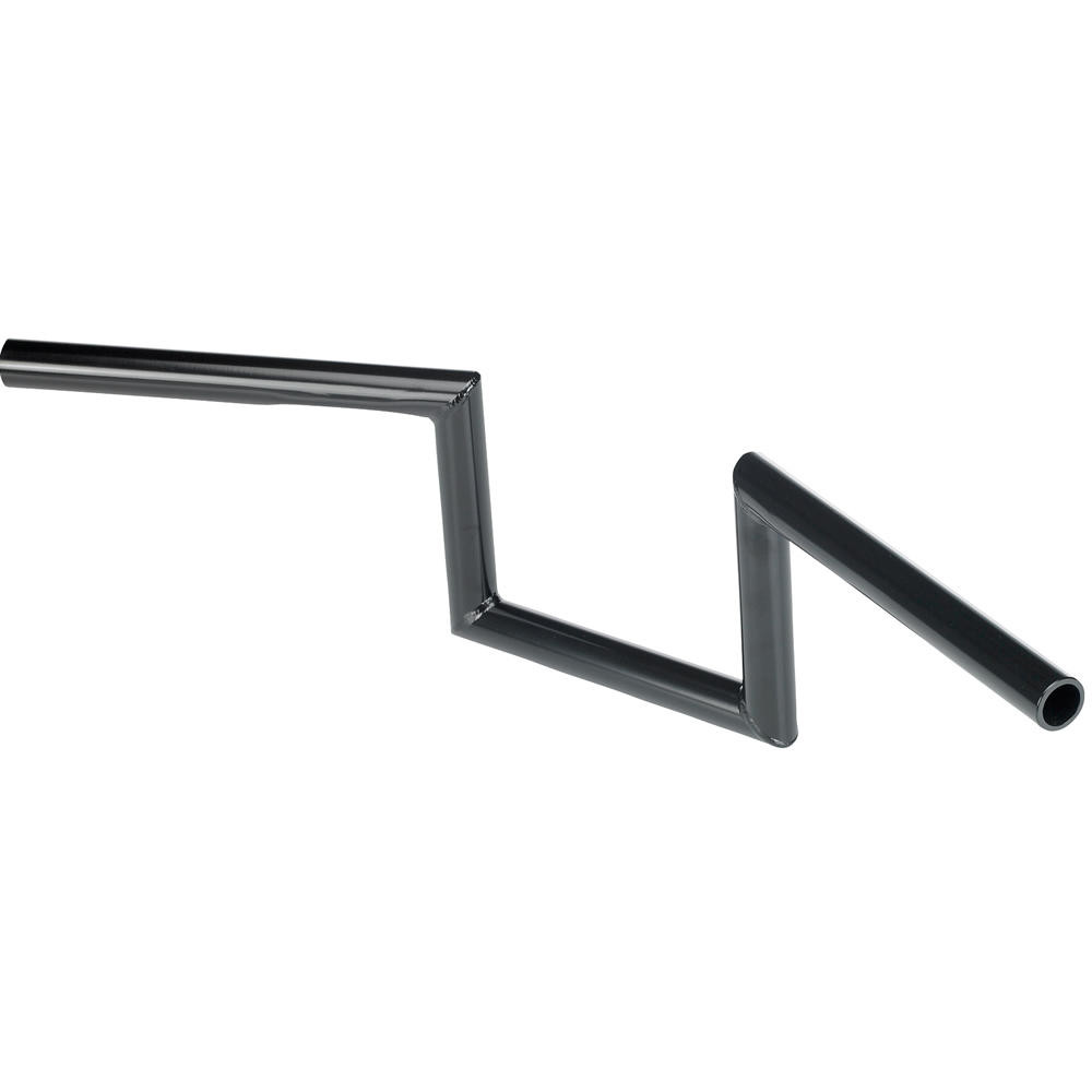 Biltwell 1" Zed Bars Handlebars - Black - Get Lowered Cycles