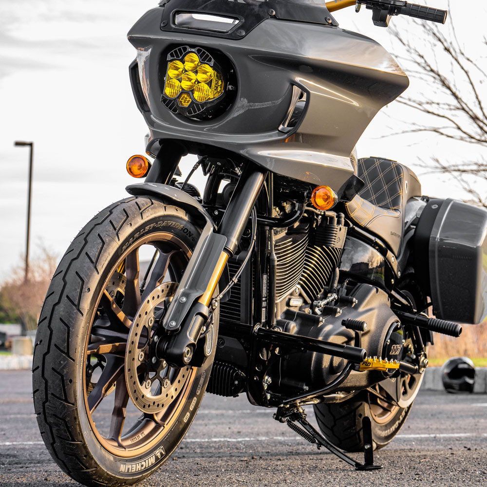 Bung King Highway Peg Crash Bar for 2018-2024 Harley Softail Street Bob ...