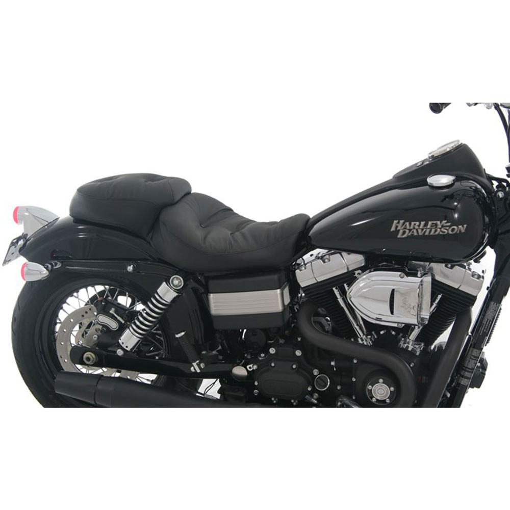 Mustang Wide Touring Regal Seat for 2006-2017 Harley Dyna - 75480 - Get ...