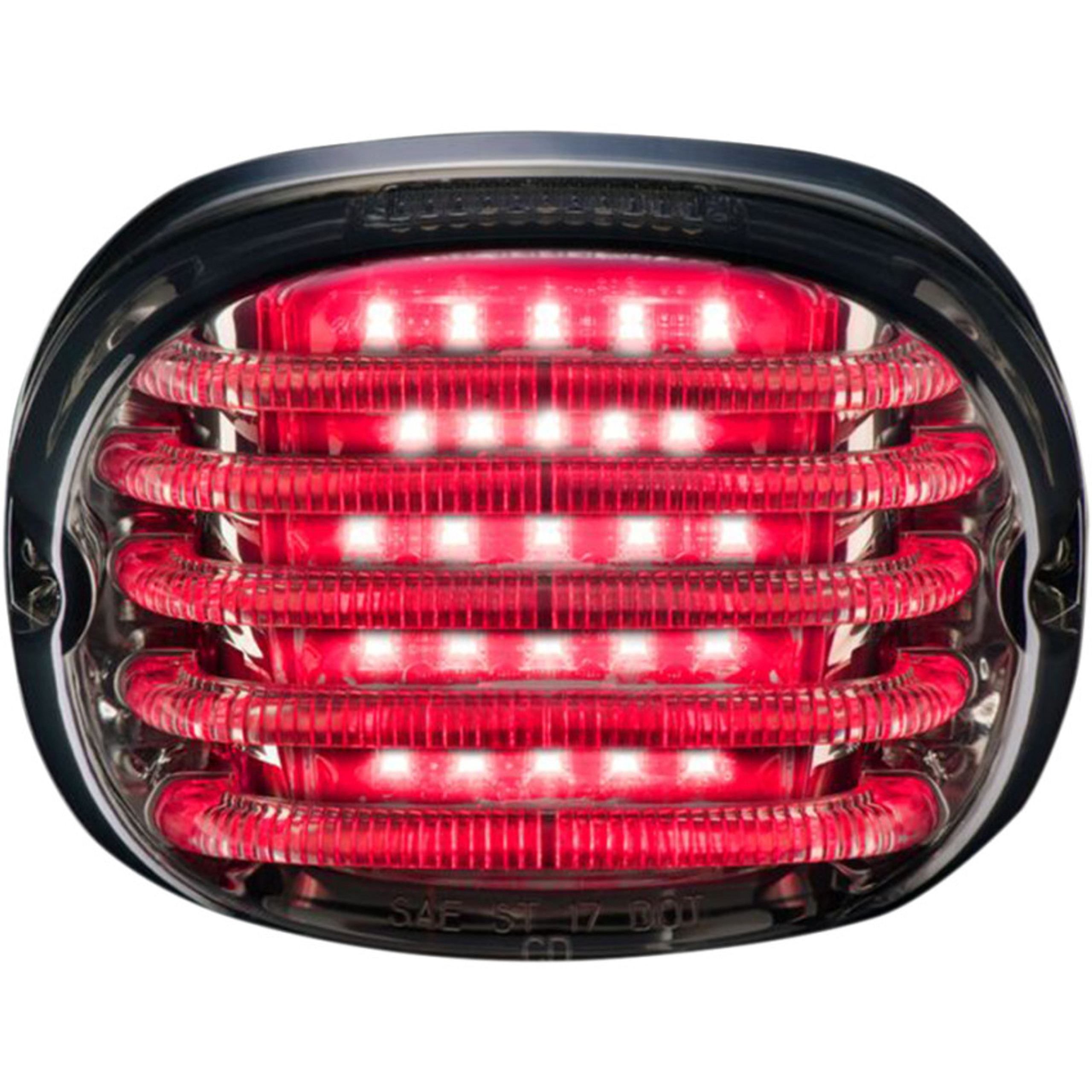 Custom Dynamics Probeam Squareback Led Tail Light For Harley Smoke
