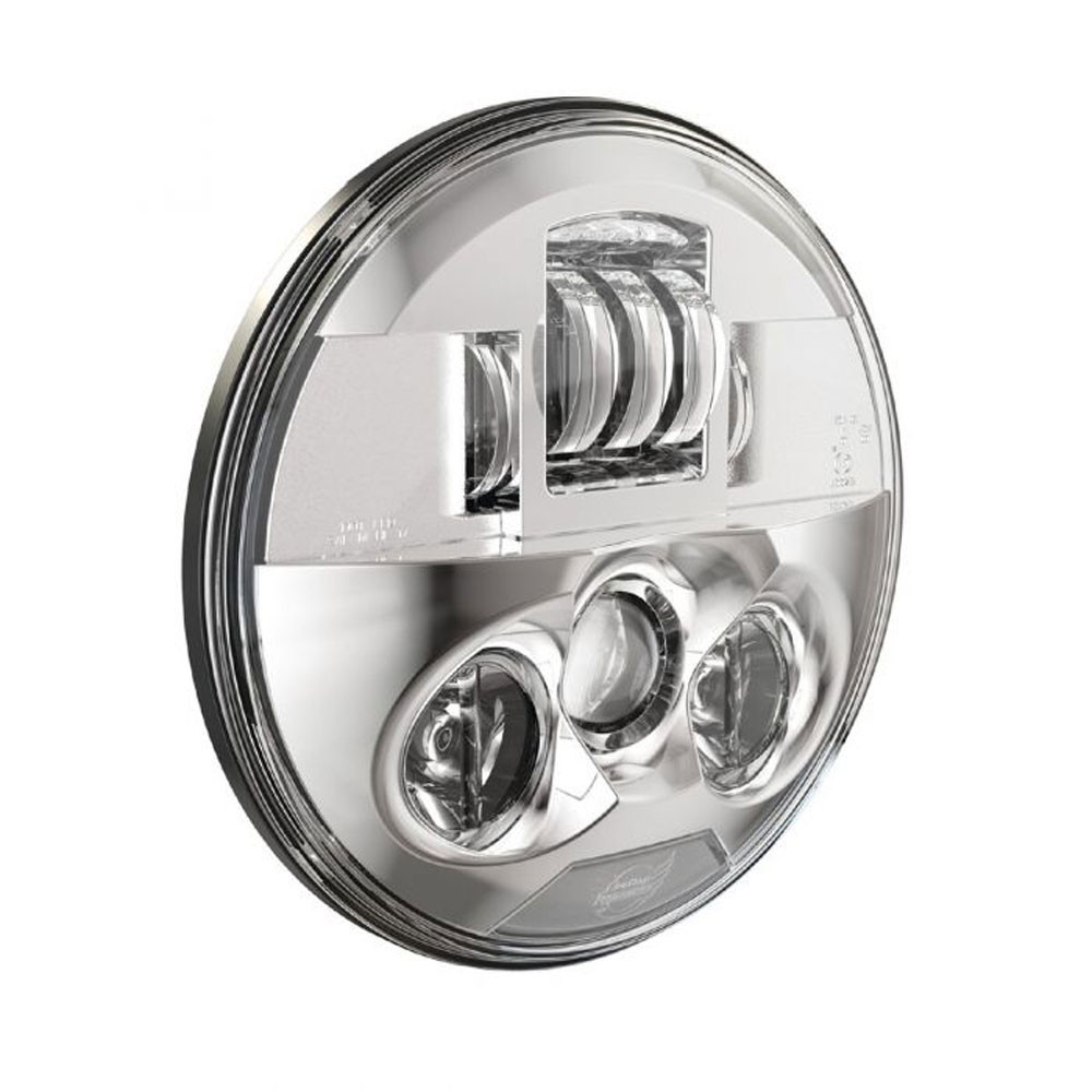 Custom Dynamics 5.75" Probeam LED Headlight for Harley - Chrome - PB ...