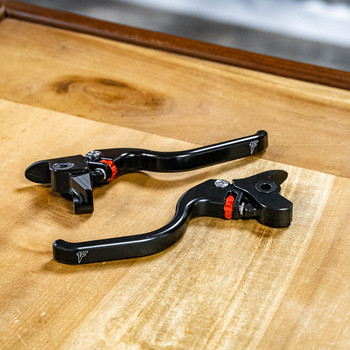 Flo Motorsports MX Style Adjustable Hand Levers for 2017-2020 Harley ...