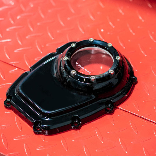 Trask Assault Series Cam Cover for 2017-2023 Harley M8 - Gloss Black ...